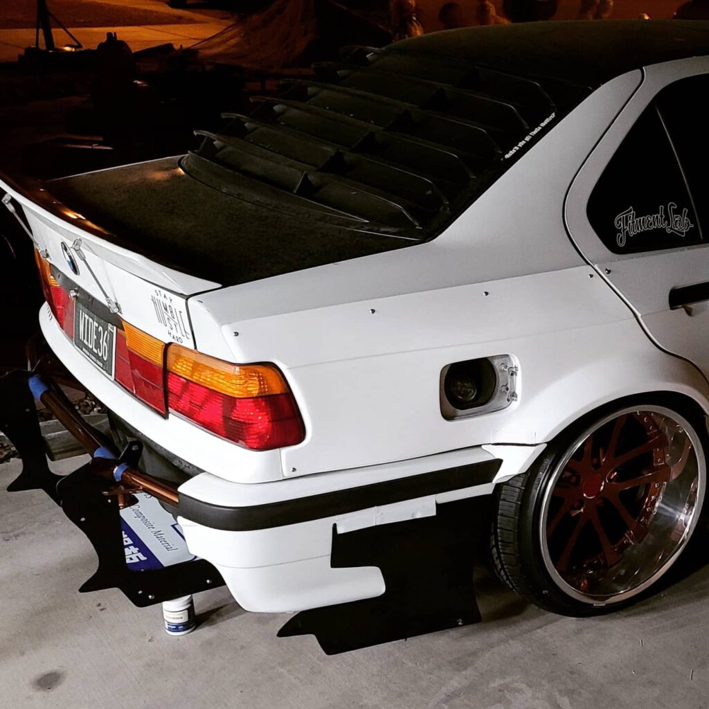 E36 sedan Widebody “drift spec a.k.a Phase 3” – Fitmentlab