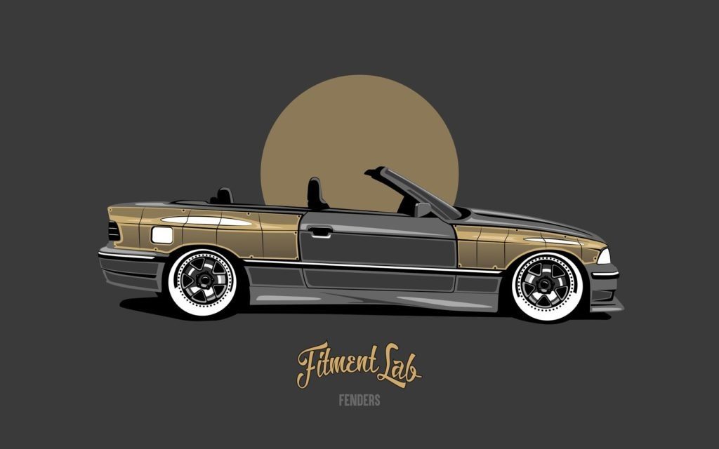 E36 cabrio Widebody “Phase 2” – Fitmentlab
