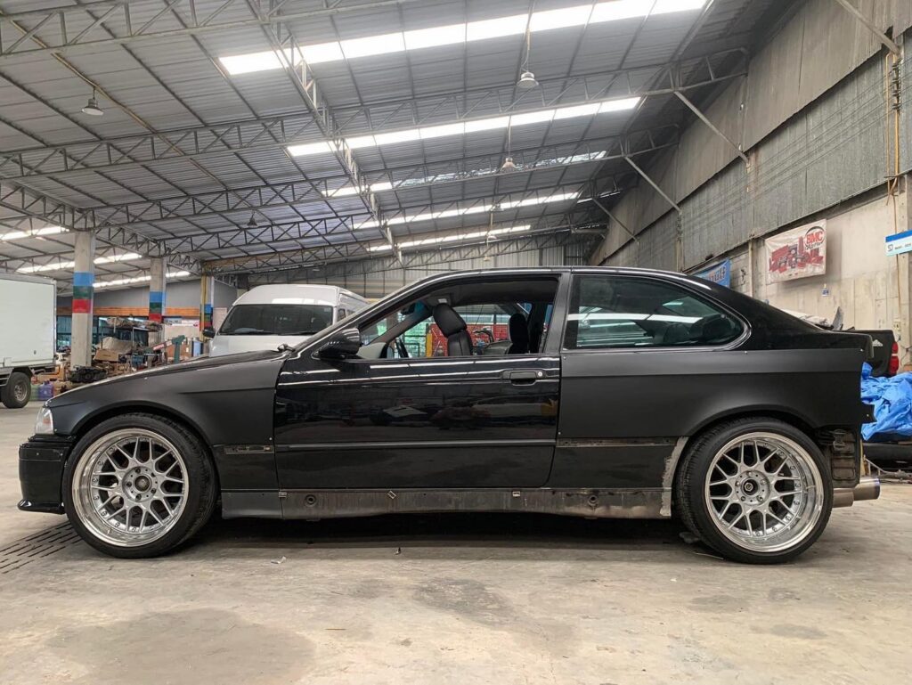 E36 compact Widebody – Fitmentlab
