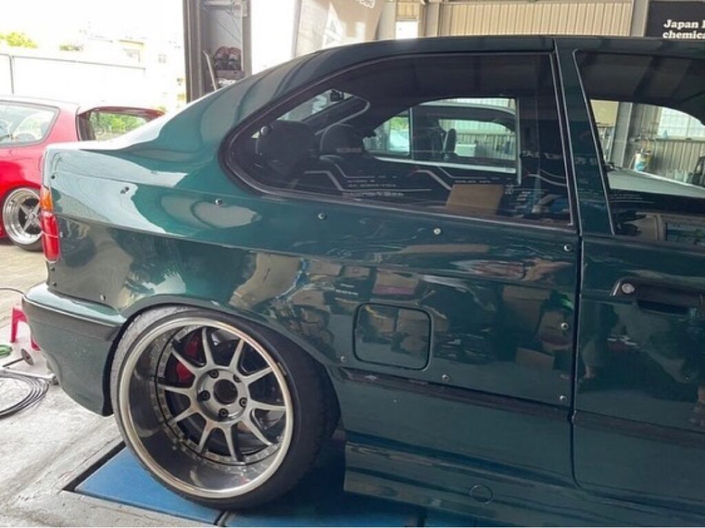 E36 compact Widebody – Fitmentlab